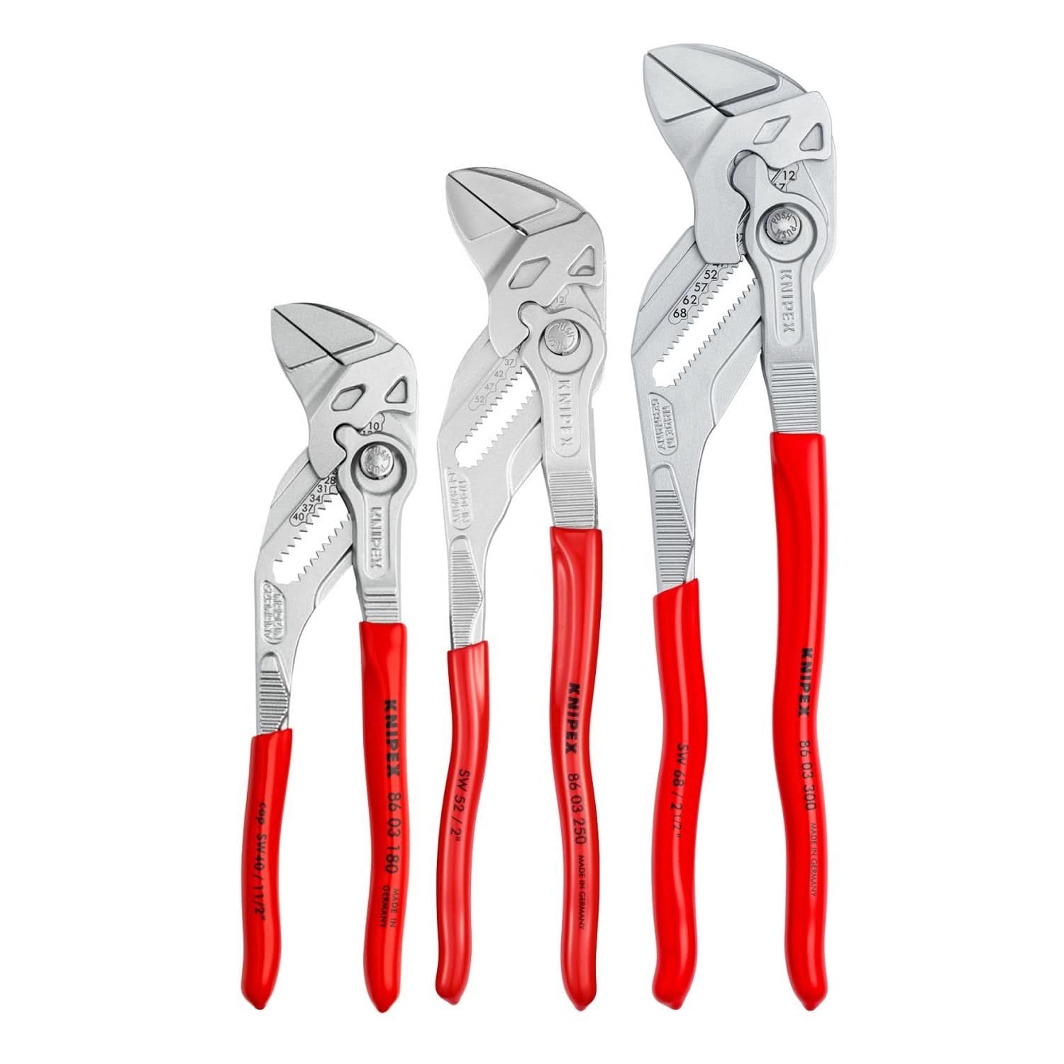 Knipex 00 20 06 US2 3 Pc Pliers Wrench Set – Tool Nut