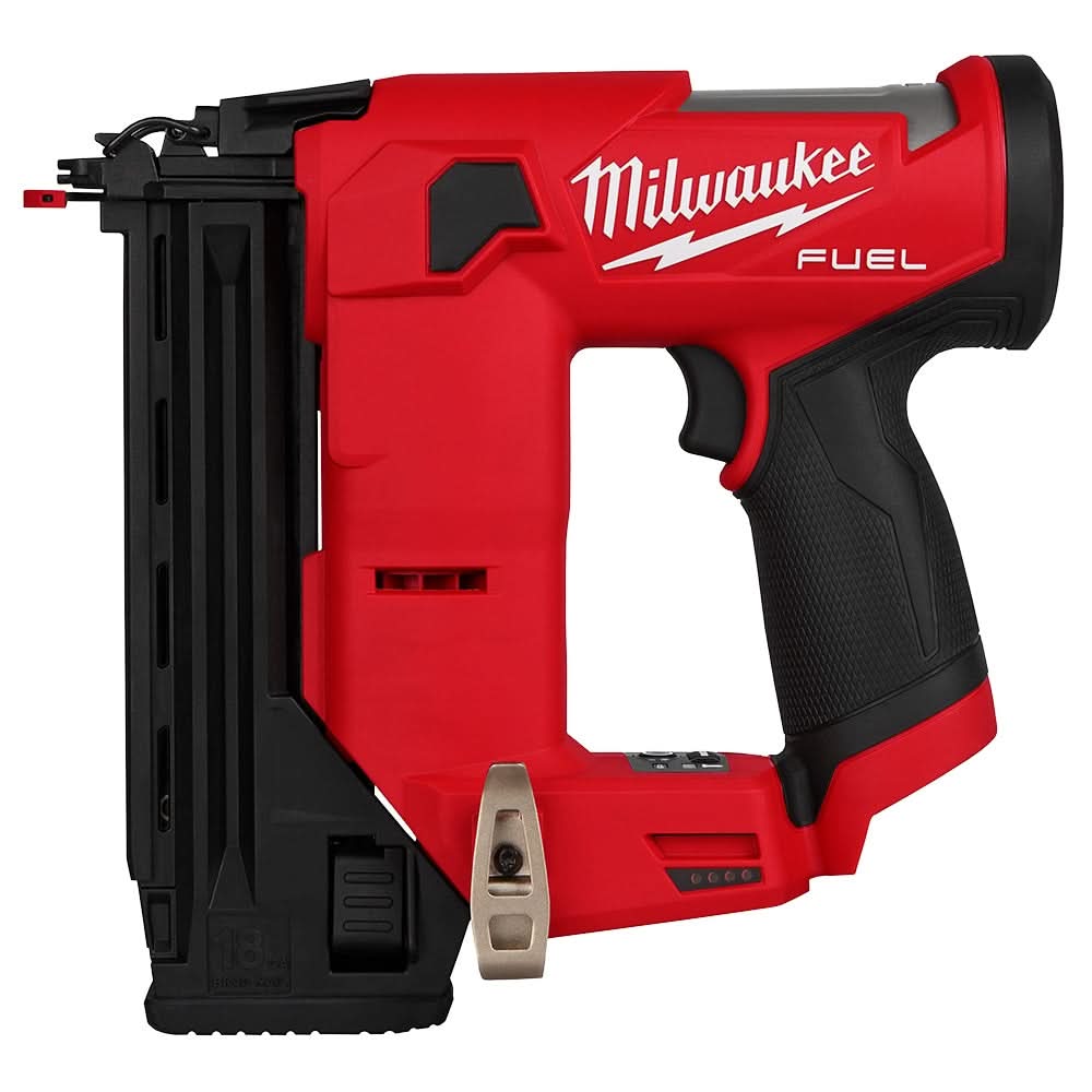 Milwaukee 2541-20 M12 FUEL 18-Gauge Compact Brad Nailer, Tool Only ...