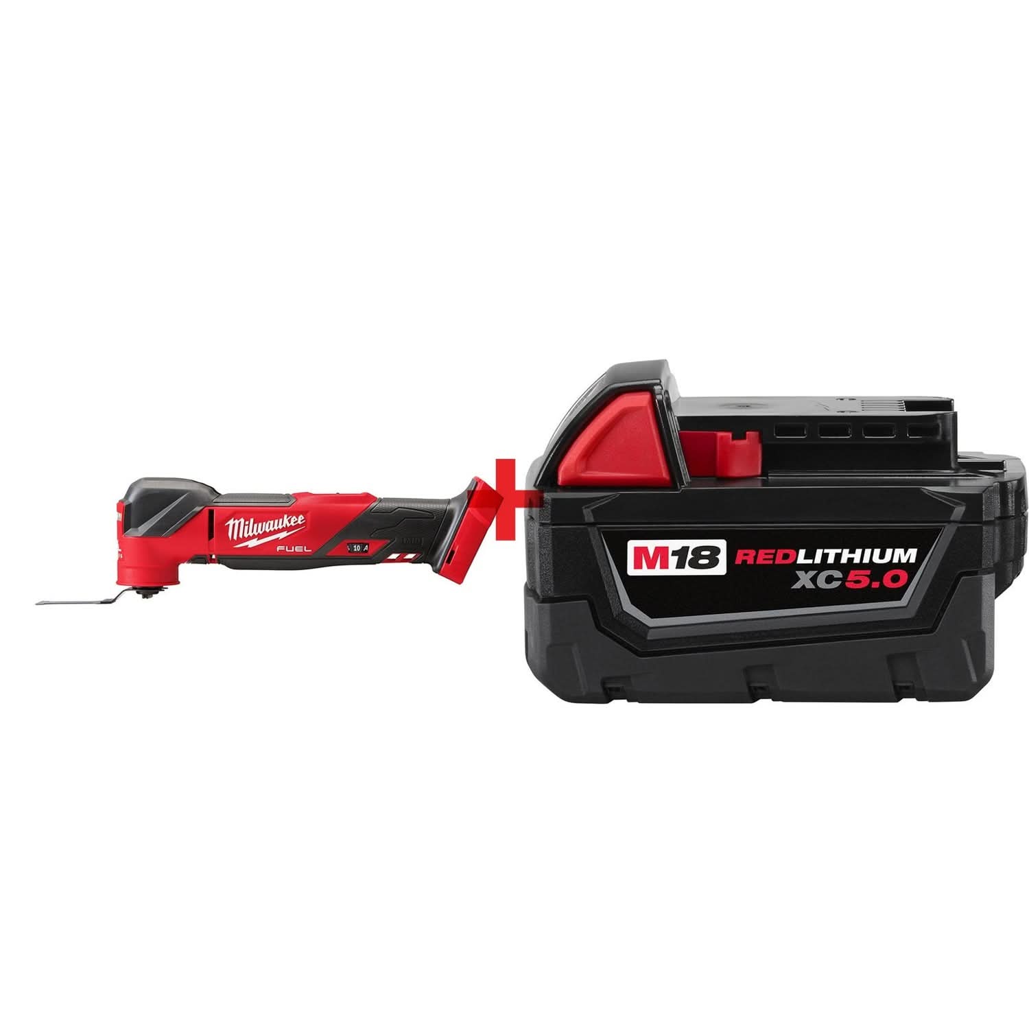 Milwaukee M18 FUEL Oscillating Multi-Tool with M18 Battery Pack – Tool Nut