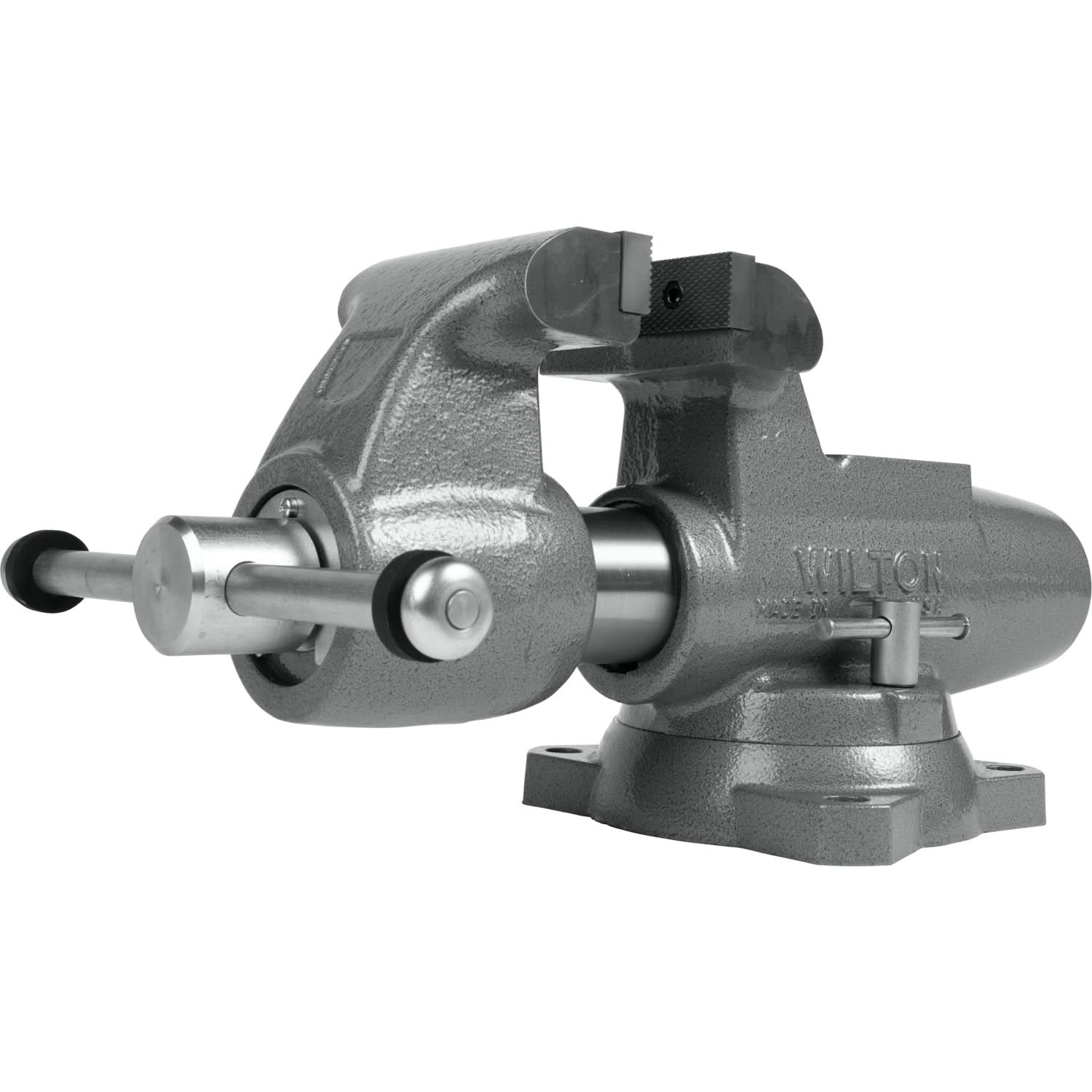 Wilton 28832 Machinist 5 Jaw Round Channel Vise with Swivel Base – Tool Nut