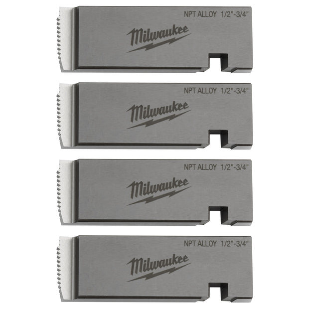 Milwaukee 48-36-1201 Milwaukee 1/2"-3/4" ALLOY NPT Universal Pipe Thre ...
