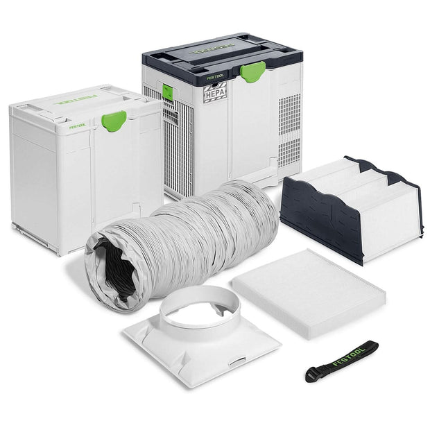 Festool SYS-AIR HEPA Air Filter with LS-SYS-AIR 7-3/4-in. Diameter x 1 ...