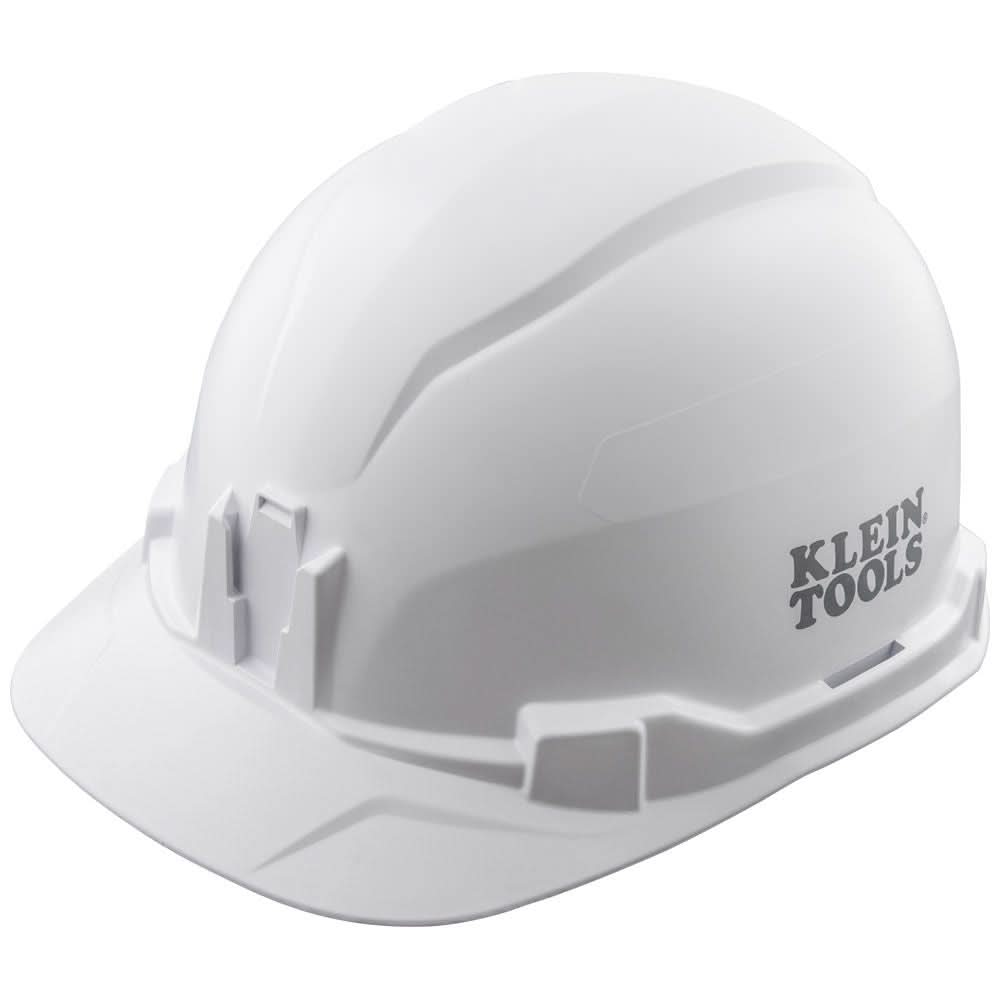 Klein Tools 60100 Hard Hat, Non-Vented, Cap Style, White – Tool Nut