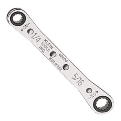 Klein 68200 Ratcheting Box Wrench - 1/4" X 5/16" – Tool Nut