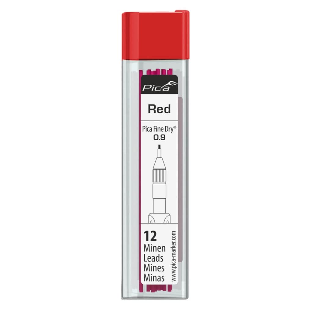 Pica Fine Dry Refill, Red (12-Pack) – Tool Nut