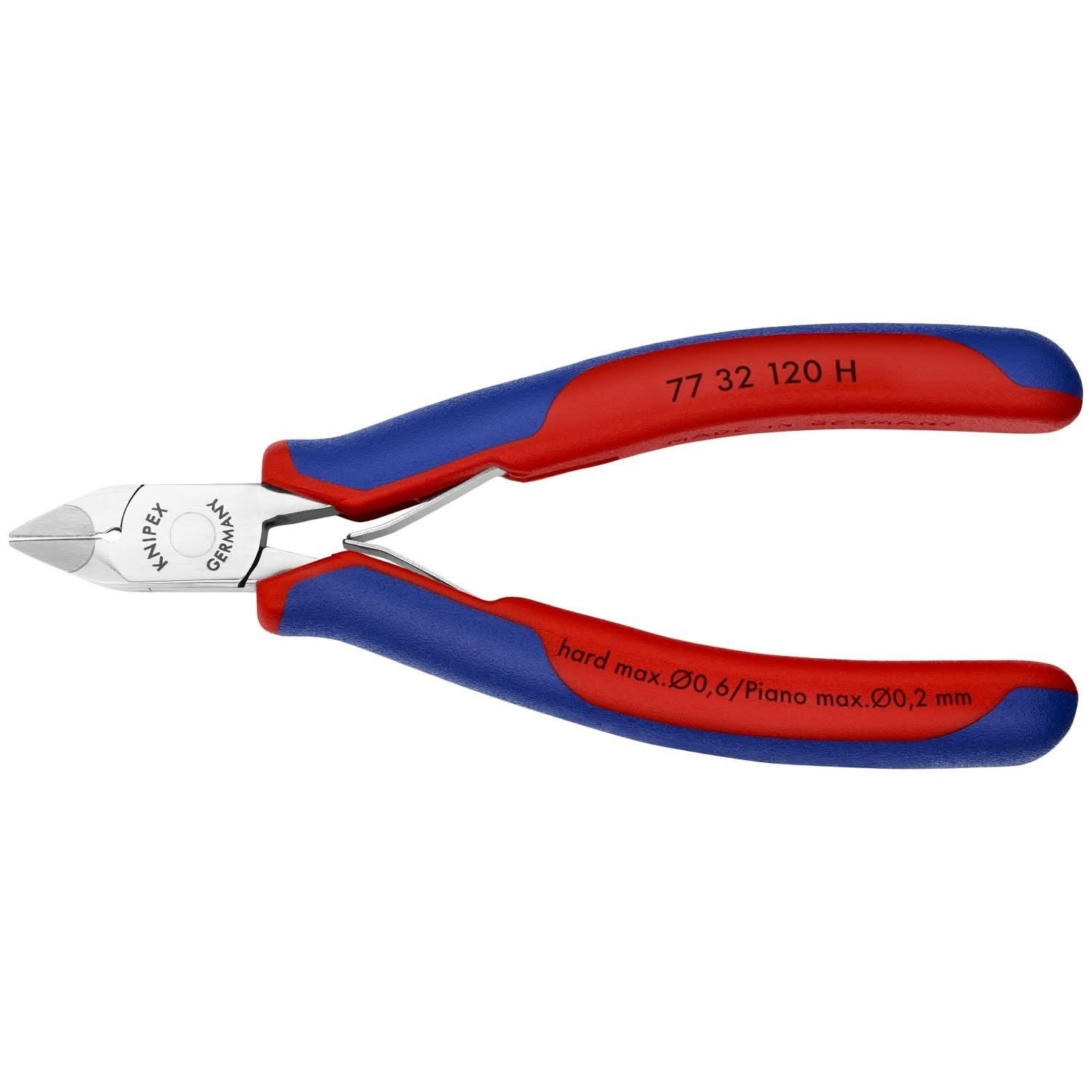 Knipex 77 32 120 H Electronics Diagonal Cutters-Carbide Metal Cutting ...
