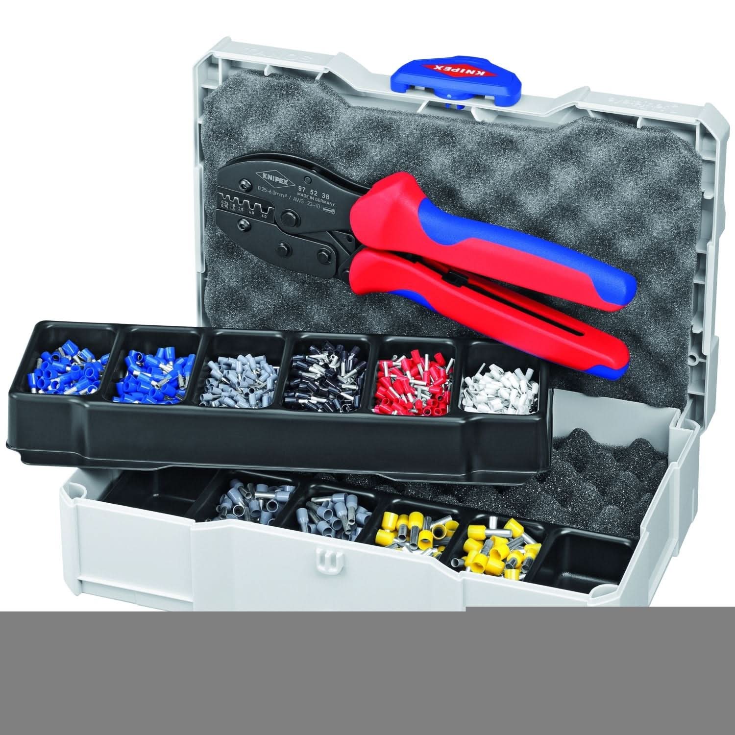 Knipex 97 90 23 Crimp Assortments with 97 52 38 – Tool Nut