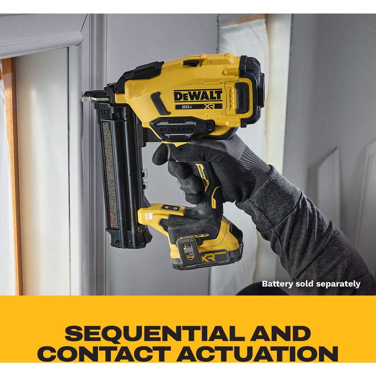 DeWALT DCN210B 20V MAX XR 18Ga Brad Nailer, Tool Only – Tool Nut
