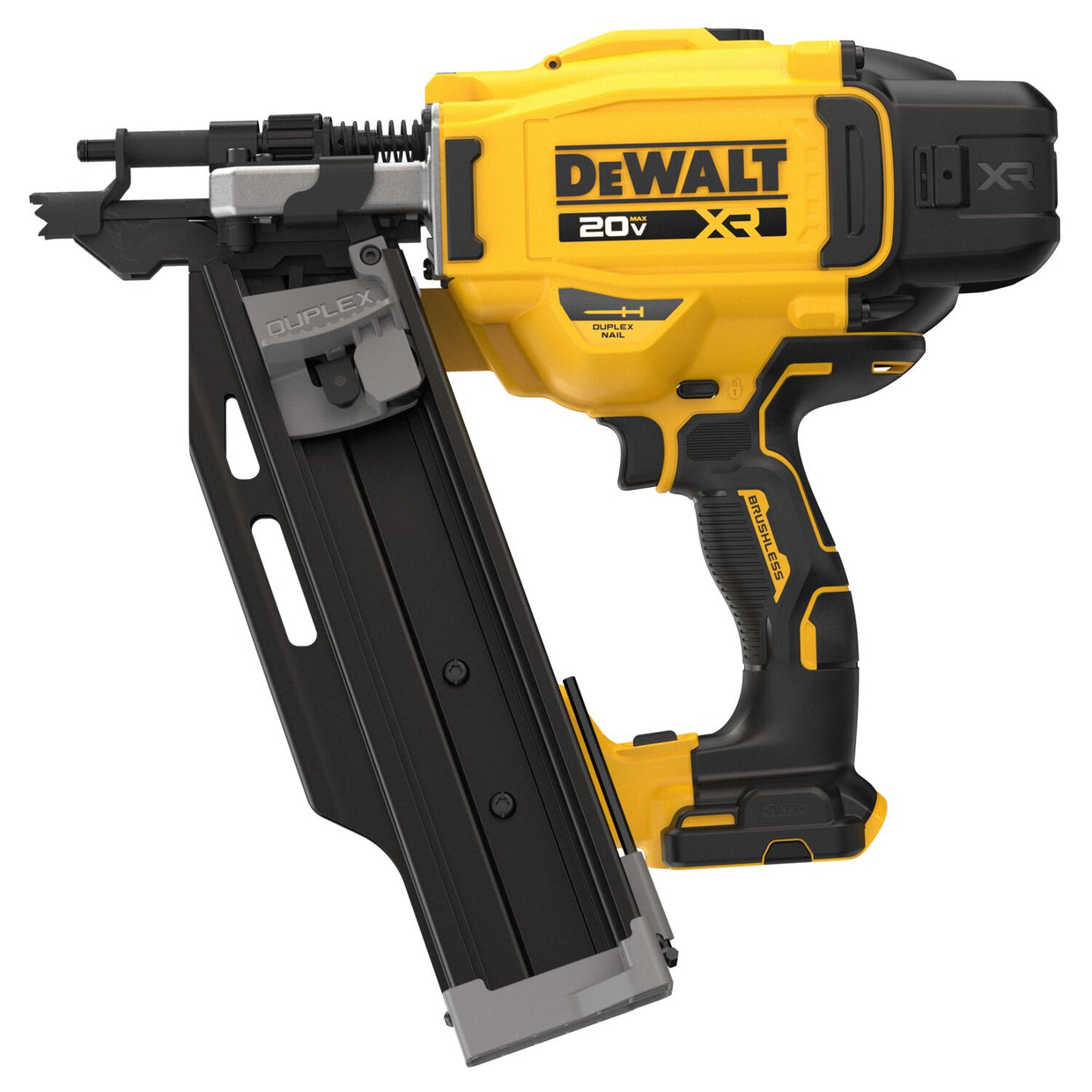 DeWALT DCN910B 20V MAX XR Brushless 21-Degree Plastic Collated Duplex ...