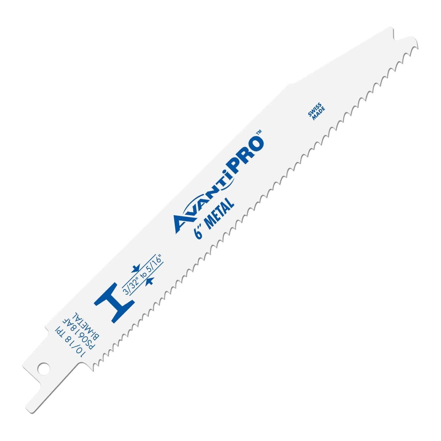 Avanti PS0618AF25 PRO 9 in. 10/18 TPI BM Recip Blade (25-Pack) – Tool Nut