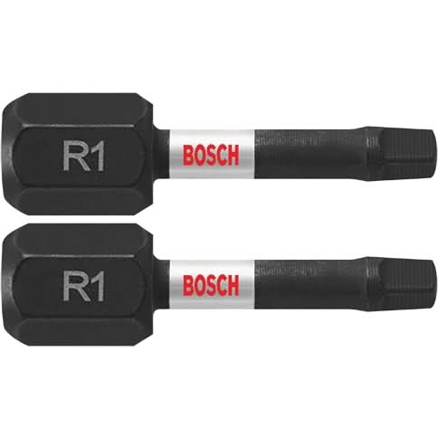 Bosch ITSQ1102 2-Piece Impact Tough 1 In.Square #1 Insert Bits – Tool Nut