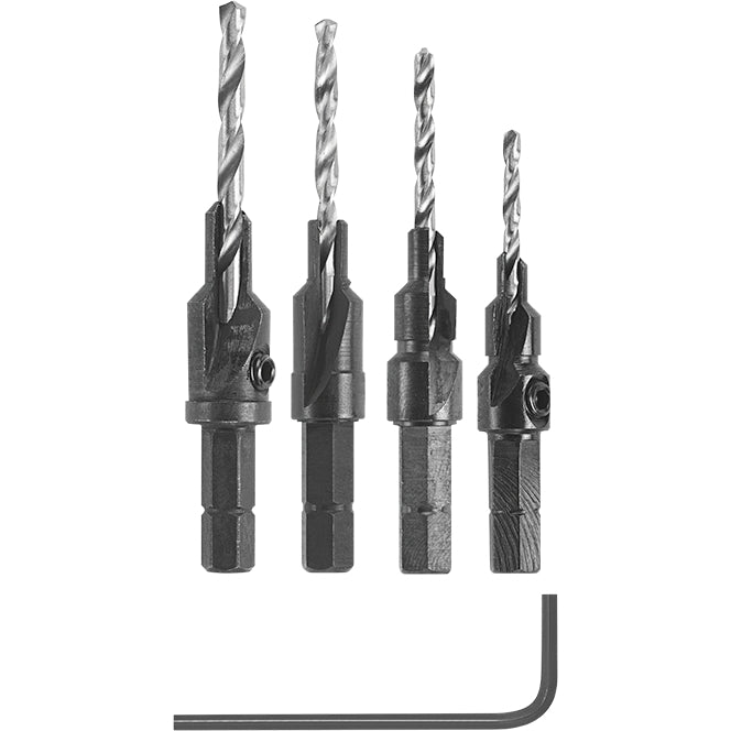 Bosch SP515 5-Piece Hex Shank Screw Pilot Bit Set – Tool Nut