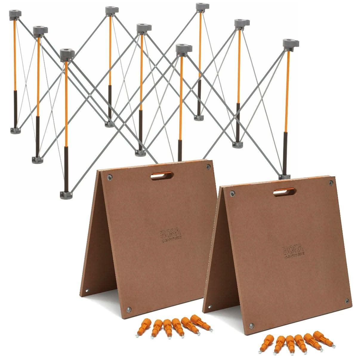 Bora Centipede 4x4-Foot Work Table Support System with Plain Table Top ...