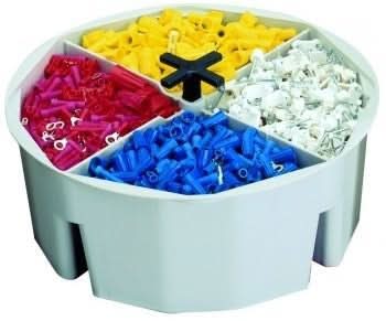 CLC Custom Leathercraft 1154 4" High, CLC Roundups Bucket Tray – Tool Nut