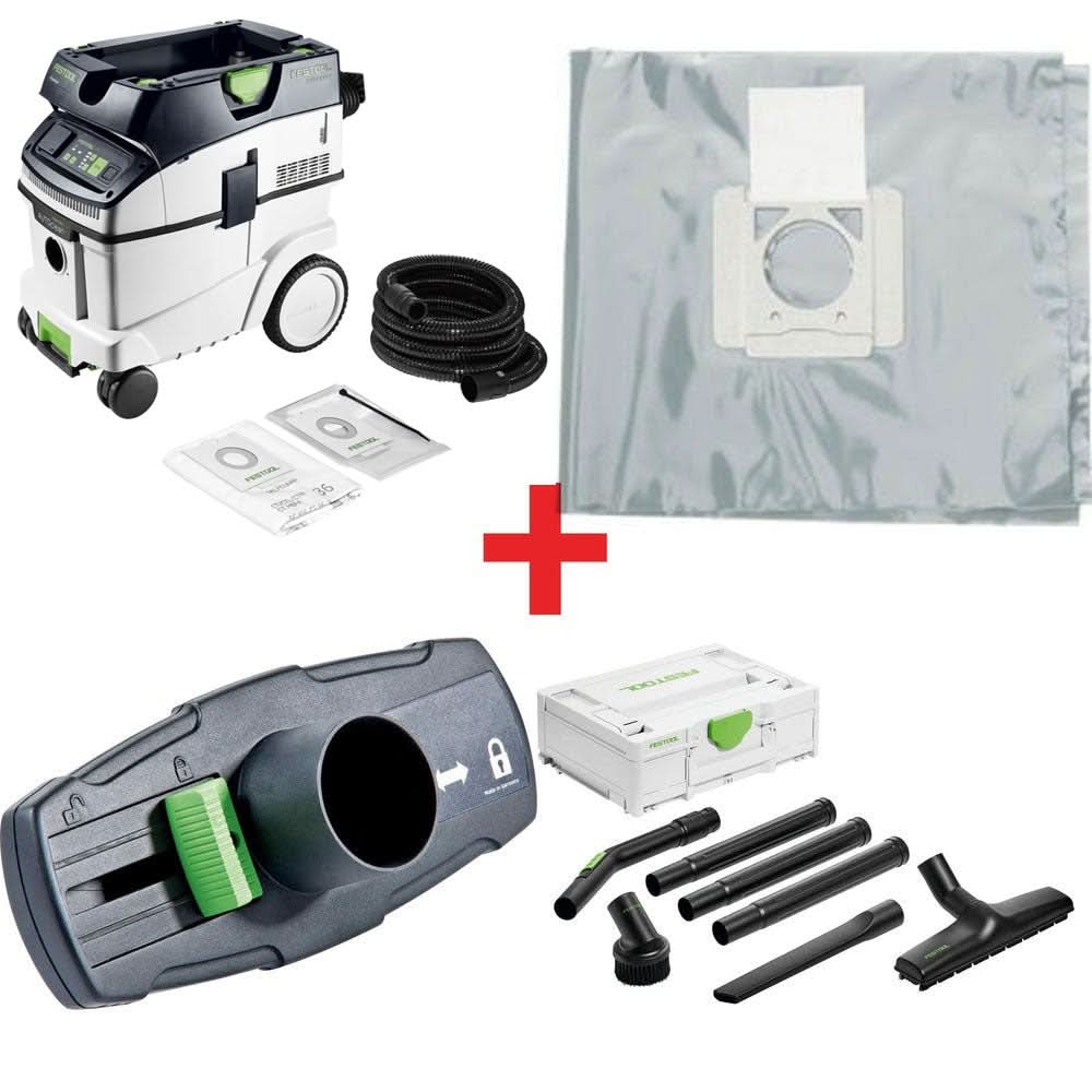 Festool CT 36 EI AC HEPA Bluetooth Dust Extractor Pro Bundle – Tool Nut