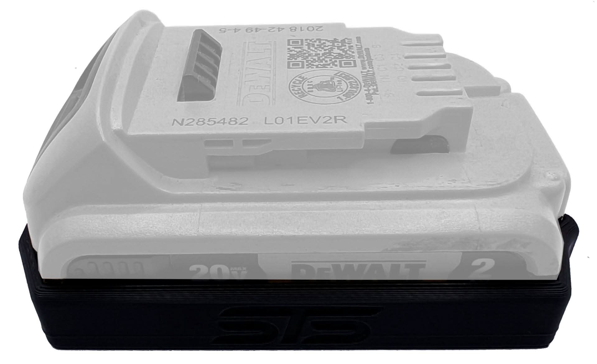 STS Auto Design DWDC201 DeWalt 20V DCB201/DCB203 Battery Magnetic Cove ...