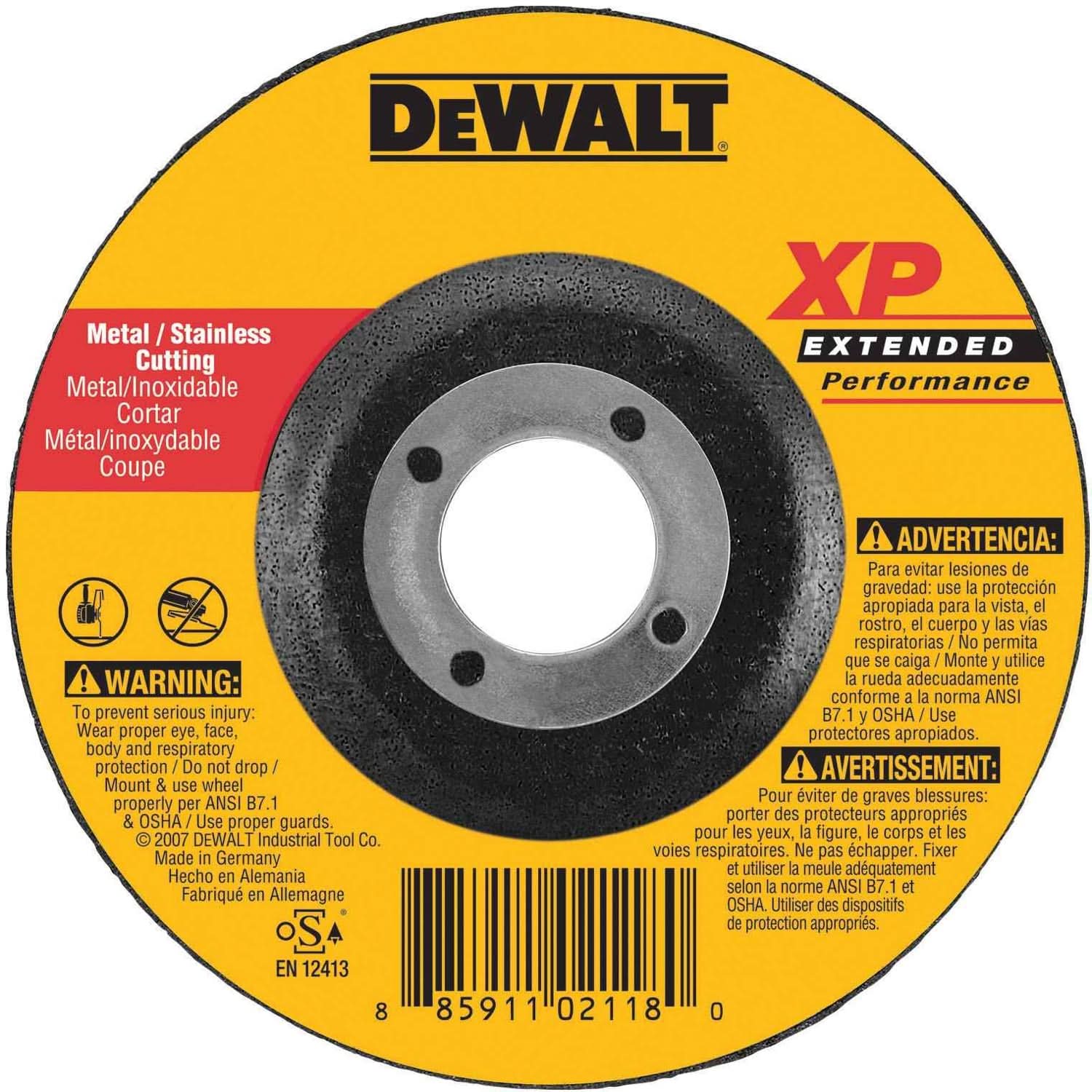 DeWalt DW8858 5" X .045" X 7/8" XP Cutting Wheel – Tool Nut
