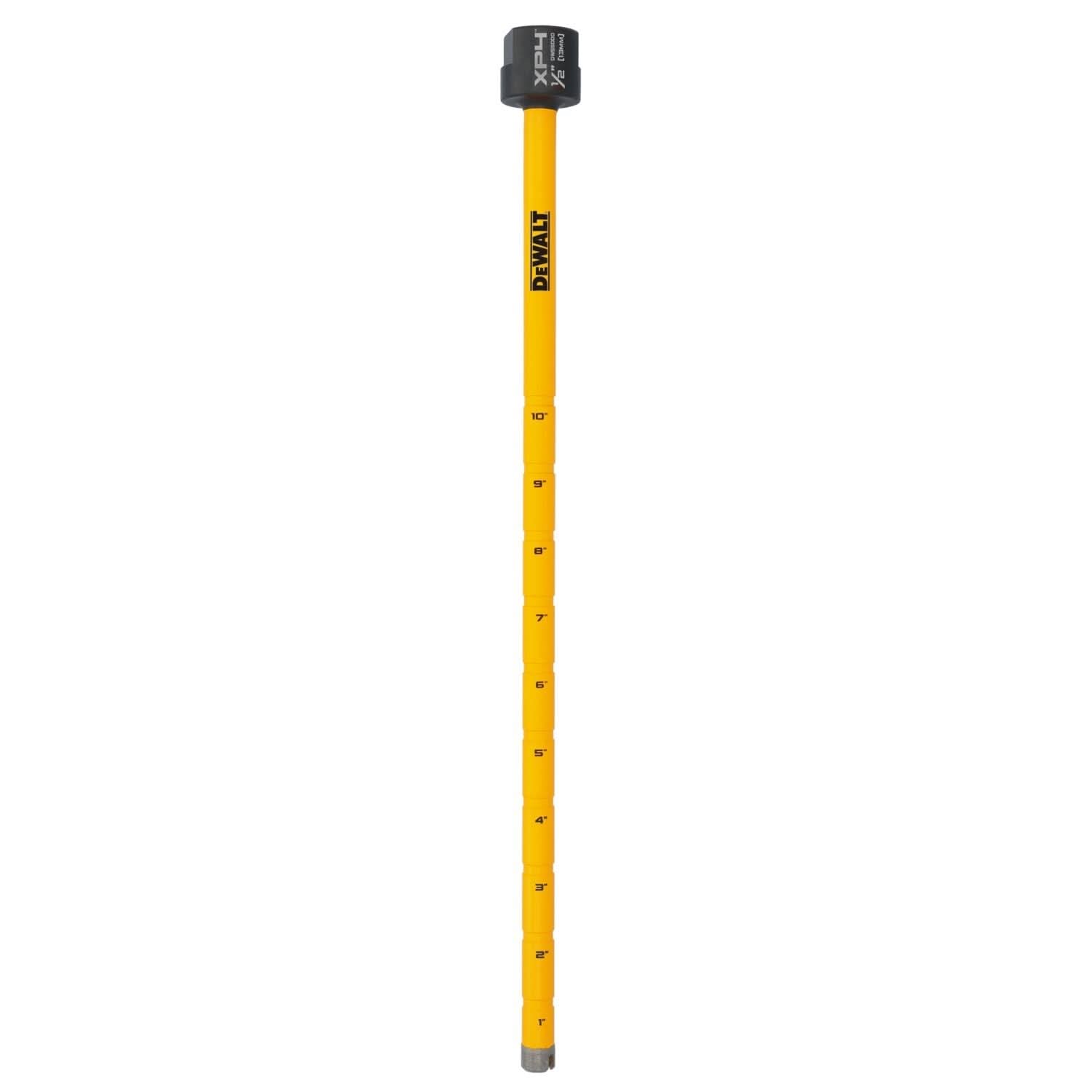 DeWalt DW55000 Diamond Core Drilling Bit, Crown Segment, 1/2 in. (Dia ...