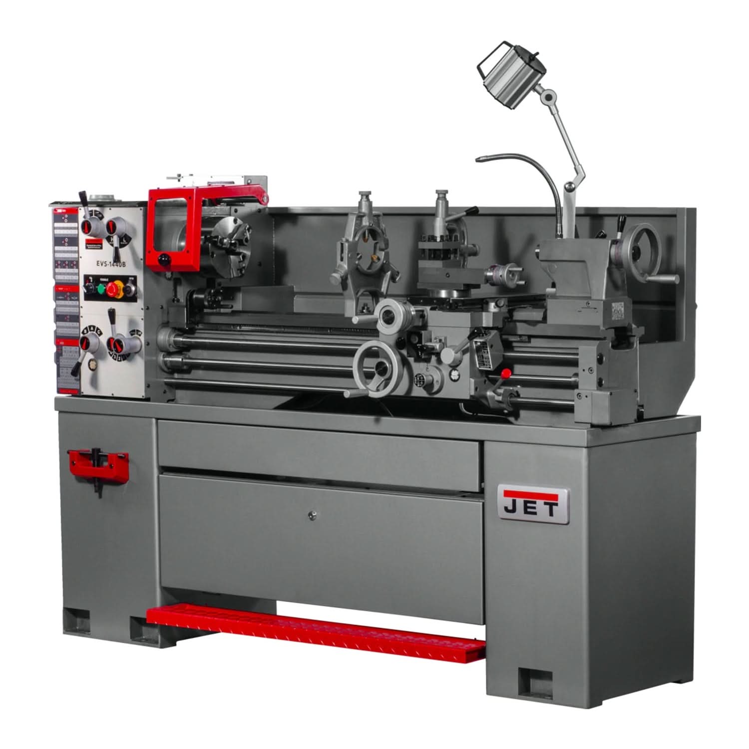 JET 311446 EVS-1440 Electronic Variable Speed lathe with Acu-Rite 203 ...