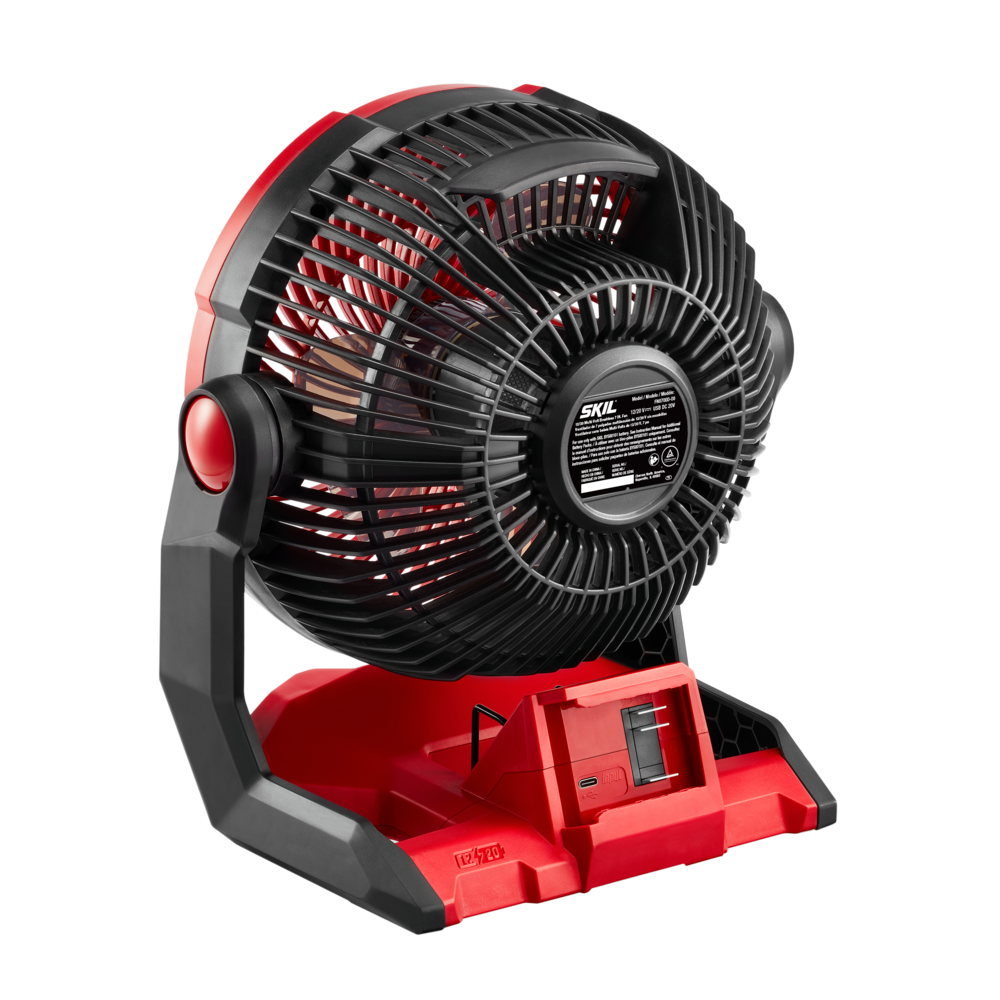 SKIL FN0700D-00 MULTIVOLT Brushless 7 Inch Fan, Tool Only – Tool Nut