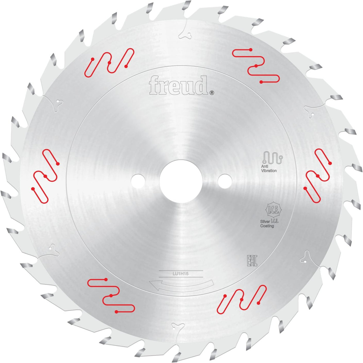 Freud LU1H15 250mm Thin Kerf Carbide Tipped Saw Blade for Ripping & Cr ...