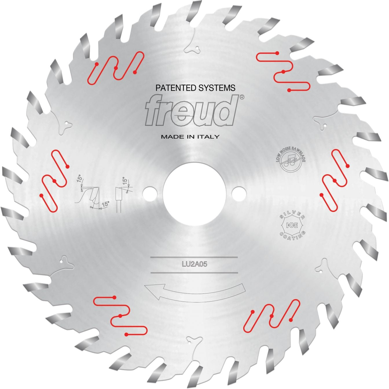 Freud LU2A05 180mm Carbide Tipped Saw Blade for Ripping & Crosscutting ...