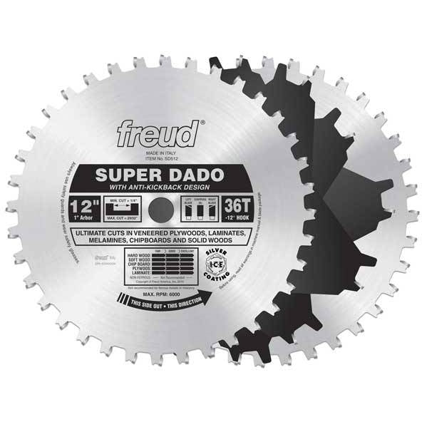 Freud SD512 12-Inch Super Dado Sets – Tool Nut