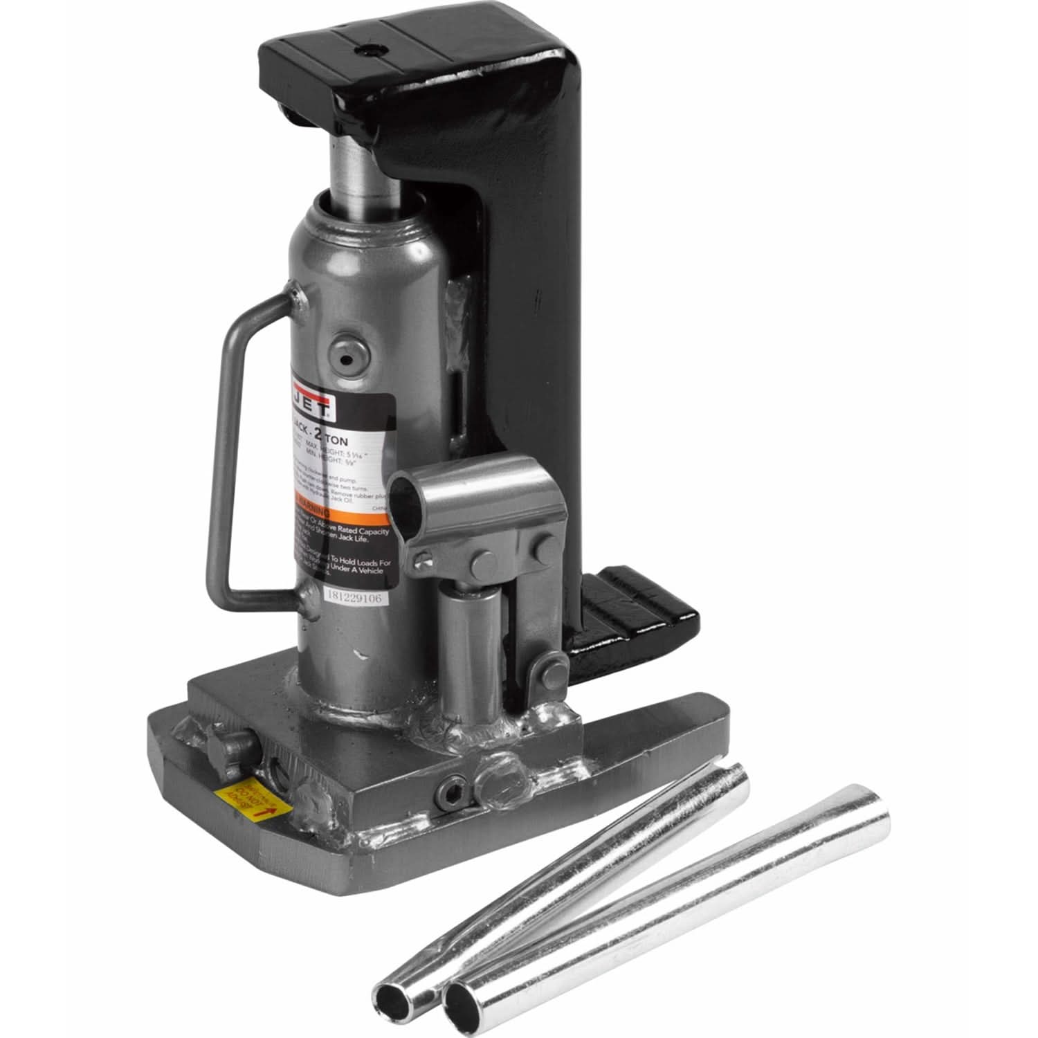Jet 454502 JTJ-2ST 2-Ton Hydraulic Toe Jack Toe Jack – Tool Nut