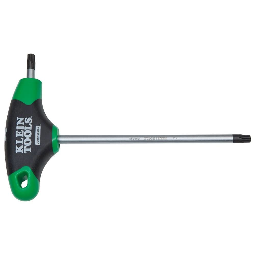 Klein Tools JTH6T20 T20 TORX Hex Key, Journeyman T-Handle, 6-Inch ...