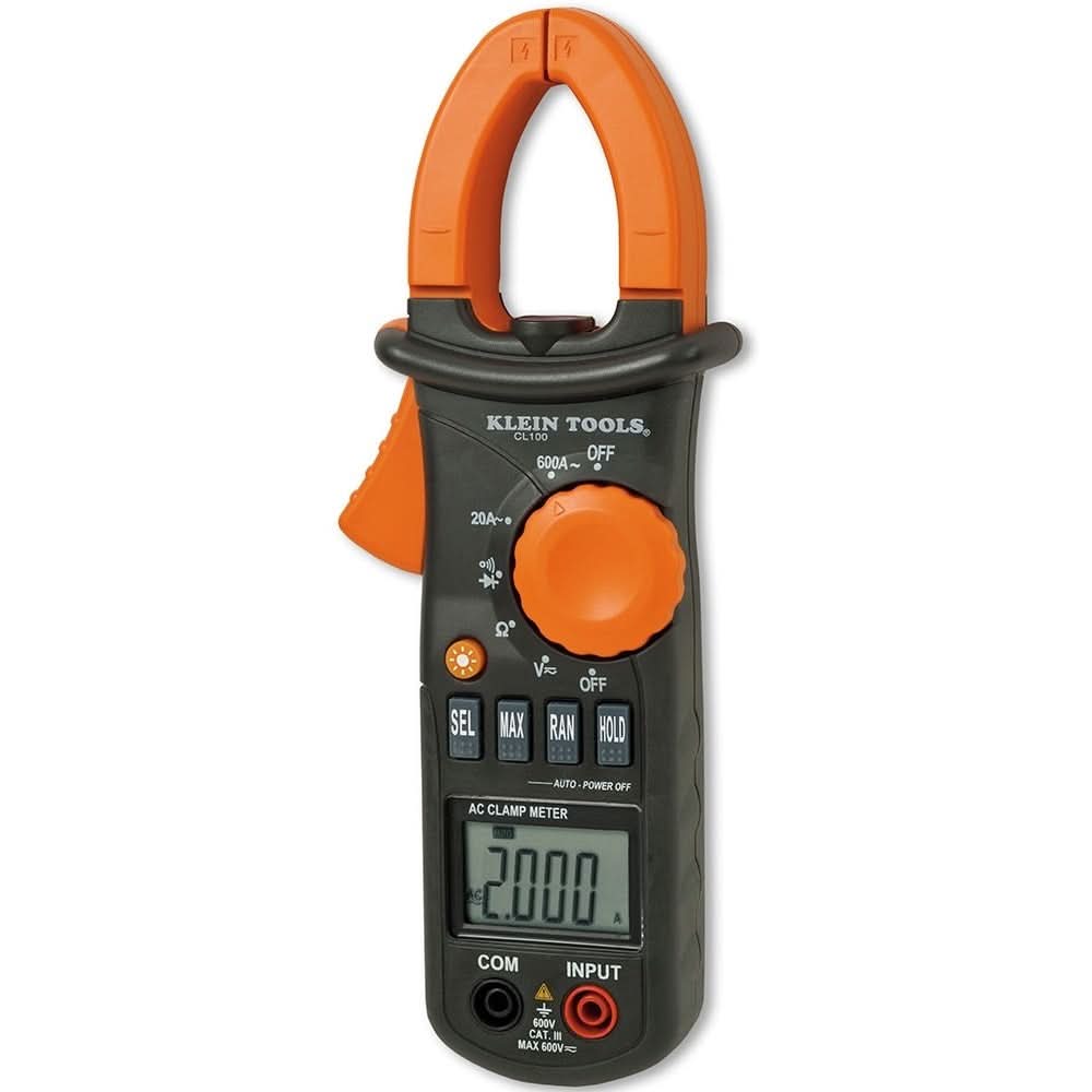 Klein CL100 600A AC Clamp Meter – Tool Nut