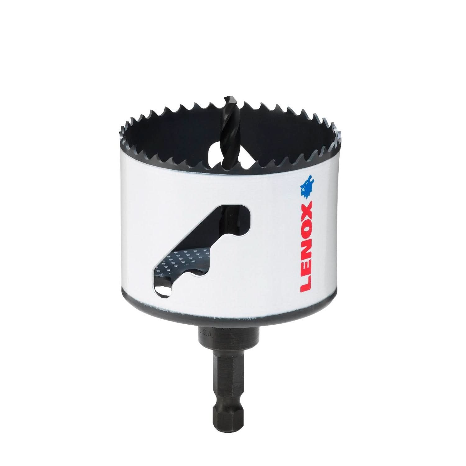 Lenox 1772956 Tools Bi-Metal Speed Slot Arbored Hole Saw with T3, 2-5 ...