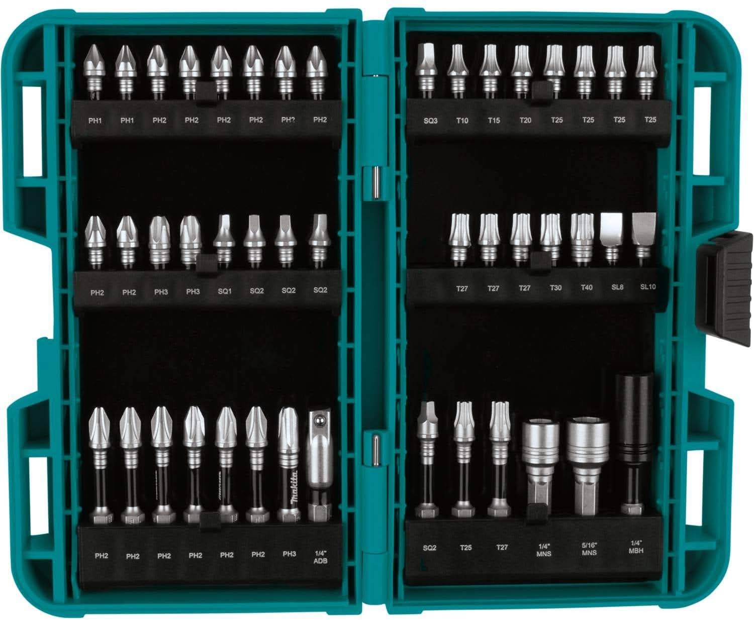 Makita E-01650 Impact XPS 45 Pc. Impact Bit Set – Tool Nut