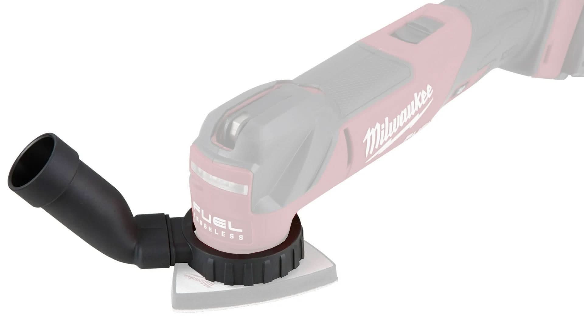 Milwaukee 49-90-2420 Oscillating Multi-Tool Dust Extractor Attachment ...