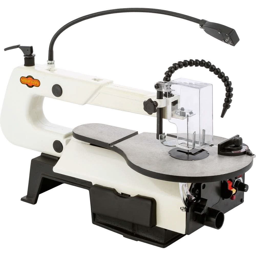 Shop Fox W1872 16-Inch VS Scroll Saw with Foot Switch – Tool Nut