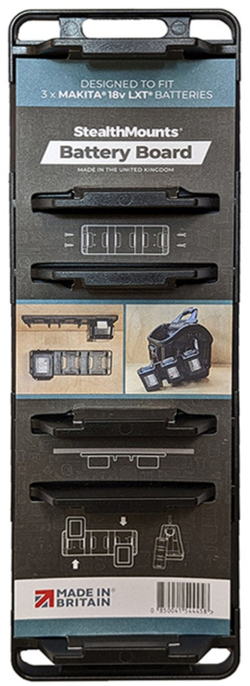 StealthMounts Battery Holder Makita 18V LXT Batteries – Tool Nut