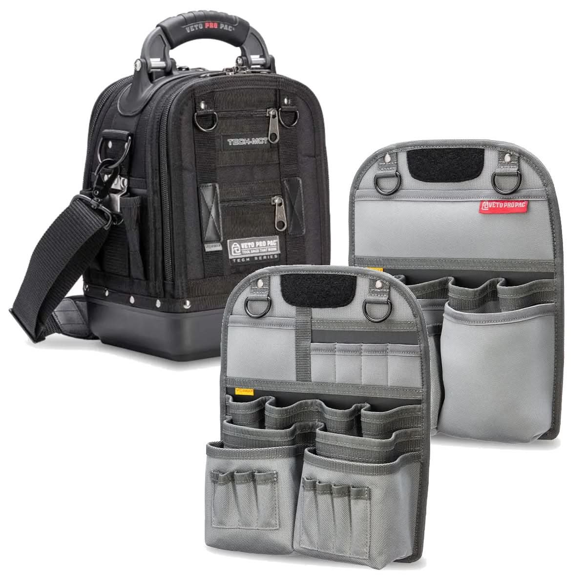 Veto Pro Pac Blackout Medium Sized Customizeable Service Tech Tool Bag ...