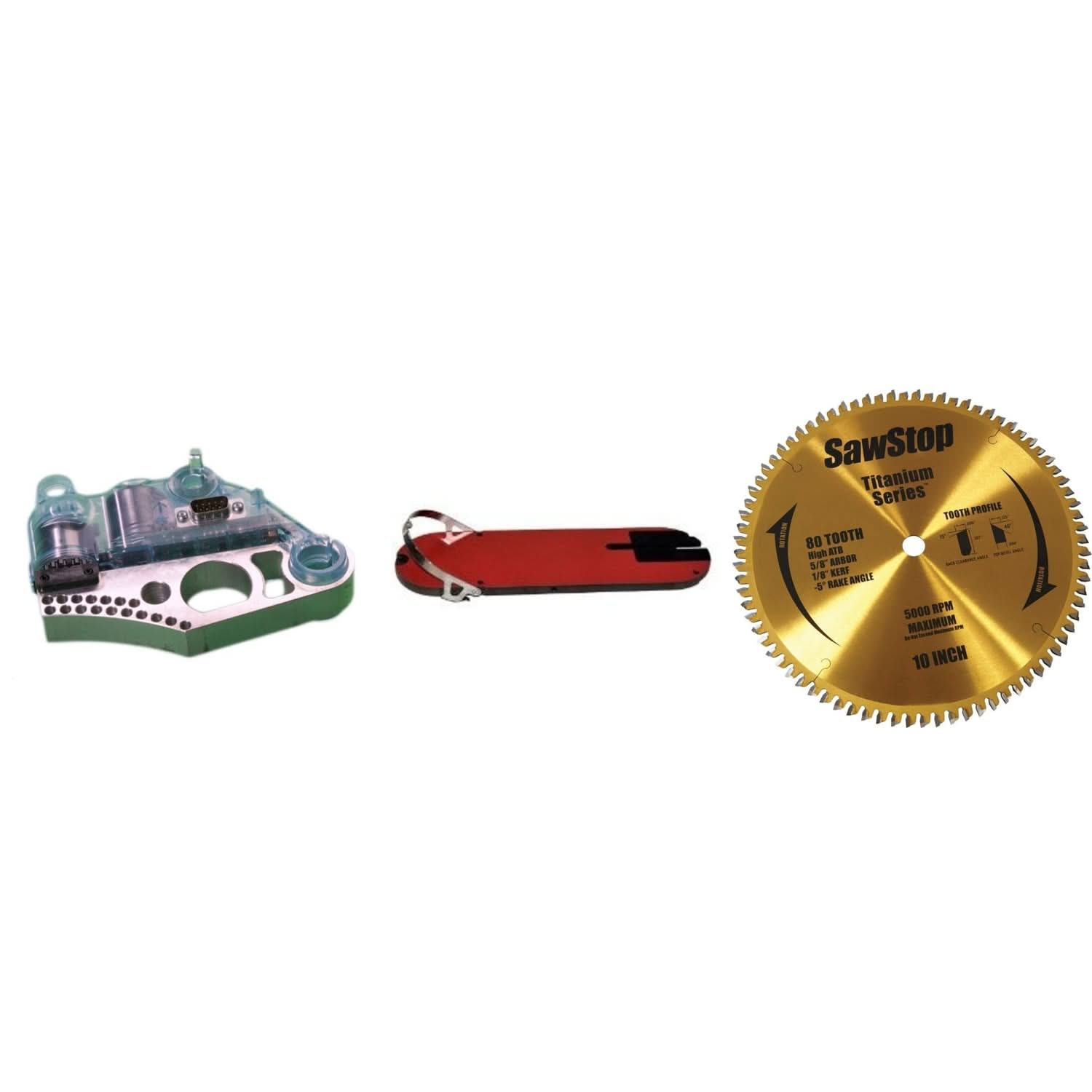 SawStop 10 in. Table Saw Brake Cartridge with Standard Lock Down Inser ...