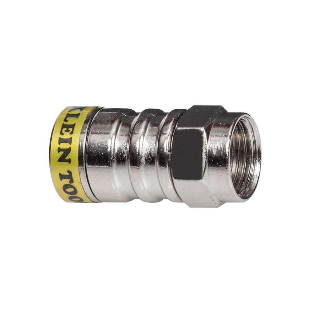 Klein Tools VDV812-627 Push-On F Connectors RG6/6Q 10-Pack – Tool Nut