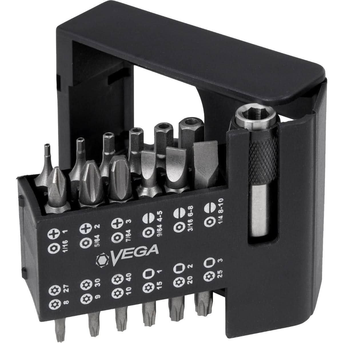 Vega VT-25A 25pc Driver Bit Set (Tamper) – Tool Nut