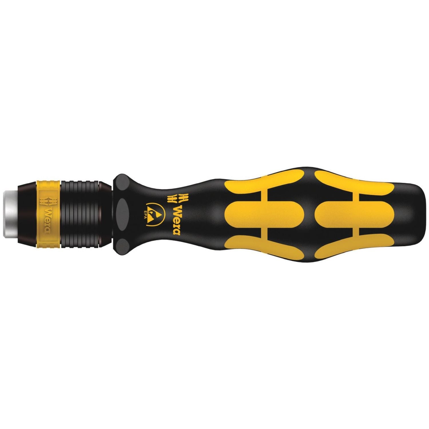 Wera 813 R Esd Bitholding Screwdriver, Non-Magnetic, 1/4-in.x90-mm ...