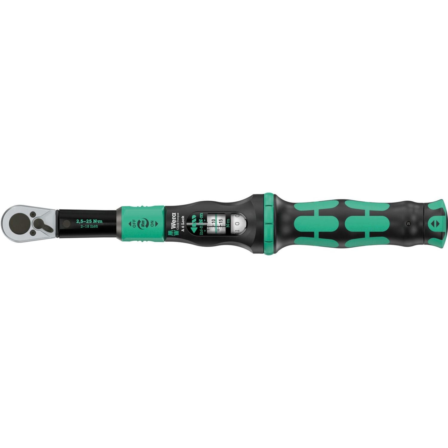 Wera Click-Torque Lock A 6 Torque Wrench, Adjustable, Torque Lock Func ...