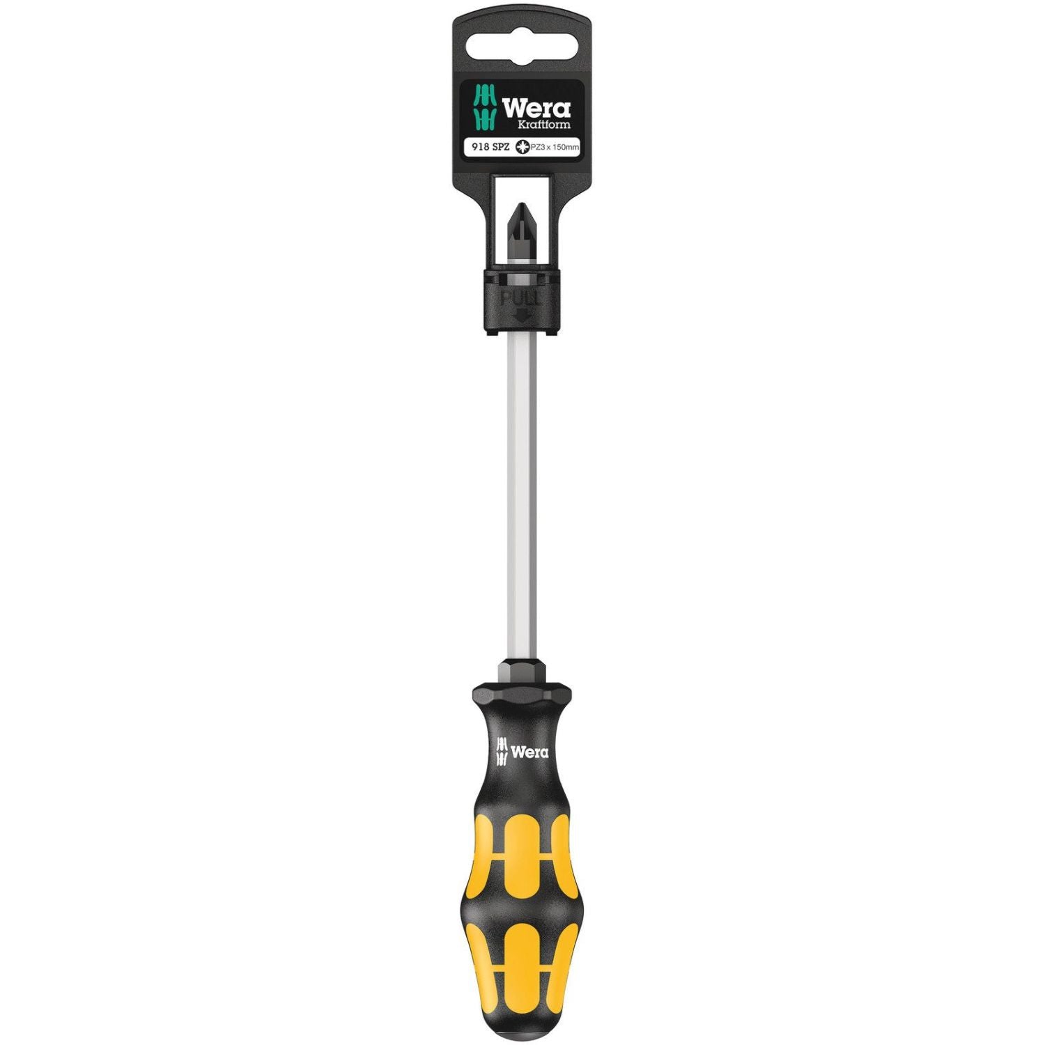Wera 918 Spz SB Screwdriver For Pozidriv Screws, Pz 3x150-mm. – Tool Nut