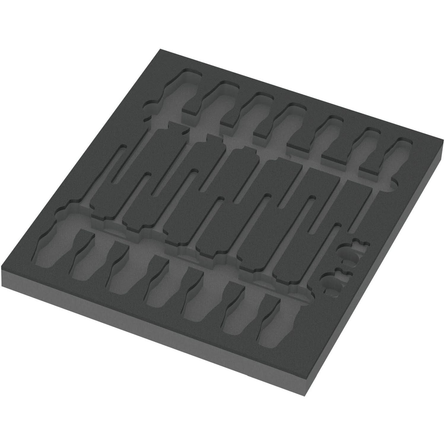 Wera 9811 Foam Insert VDE Screwdriver Set 1, Empty, 344x30x392-mm ...