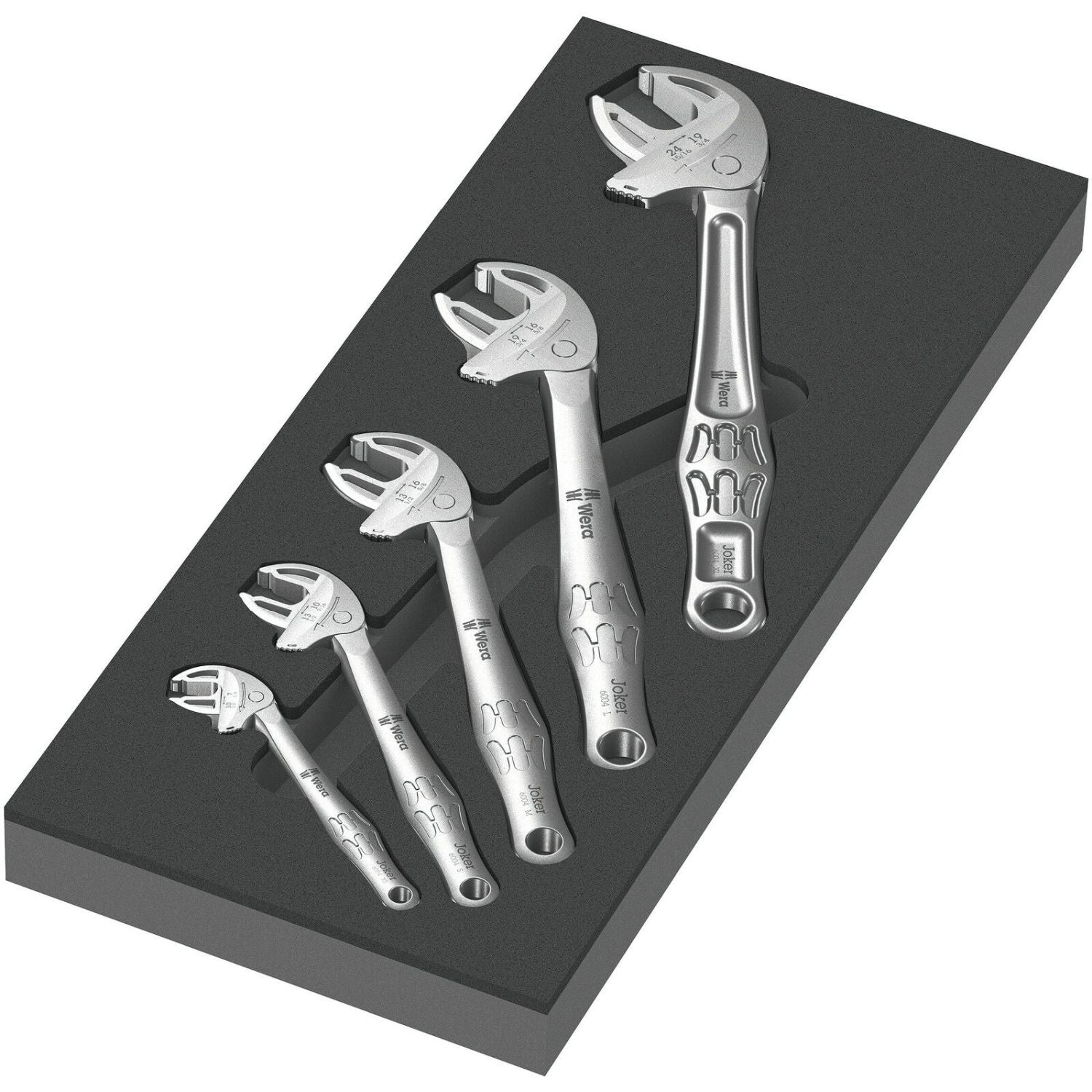 Wera 9732 Foam Insert 6004 Joker Set 1, 5-Pieces – Tool Nut