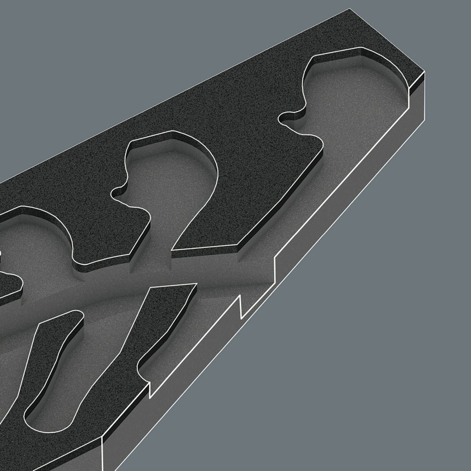 Wera 9732 Foam Insert 6004 Joker Set 1, 5-Pieces – Tool Nut
