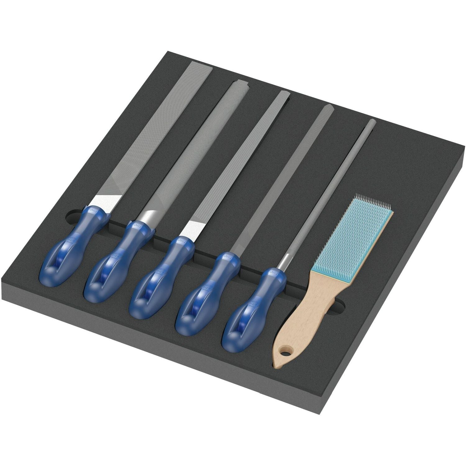 Wera 9783 Foam Insert Pferd File Set 1, 6-Pieces – Tool Nut