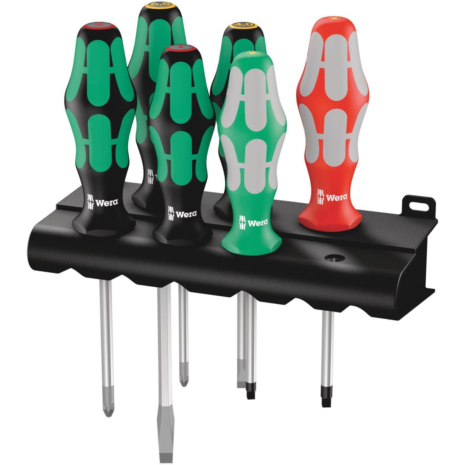 Wera 334/368/6 Screwdriver Set And Rack, 6-Pieces – Tool Nut