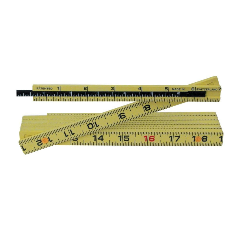 Wiha 61620 MaxiFlex Folding Ruler 6" Depth Extension 6' Outside R ...