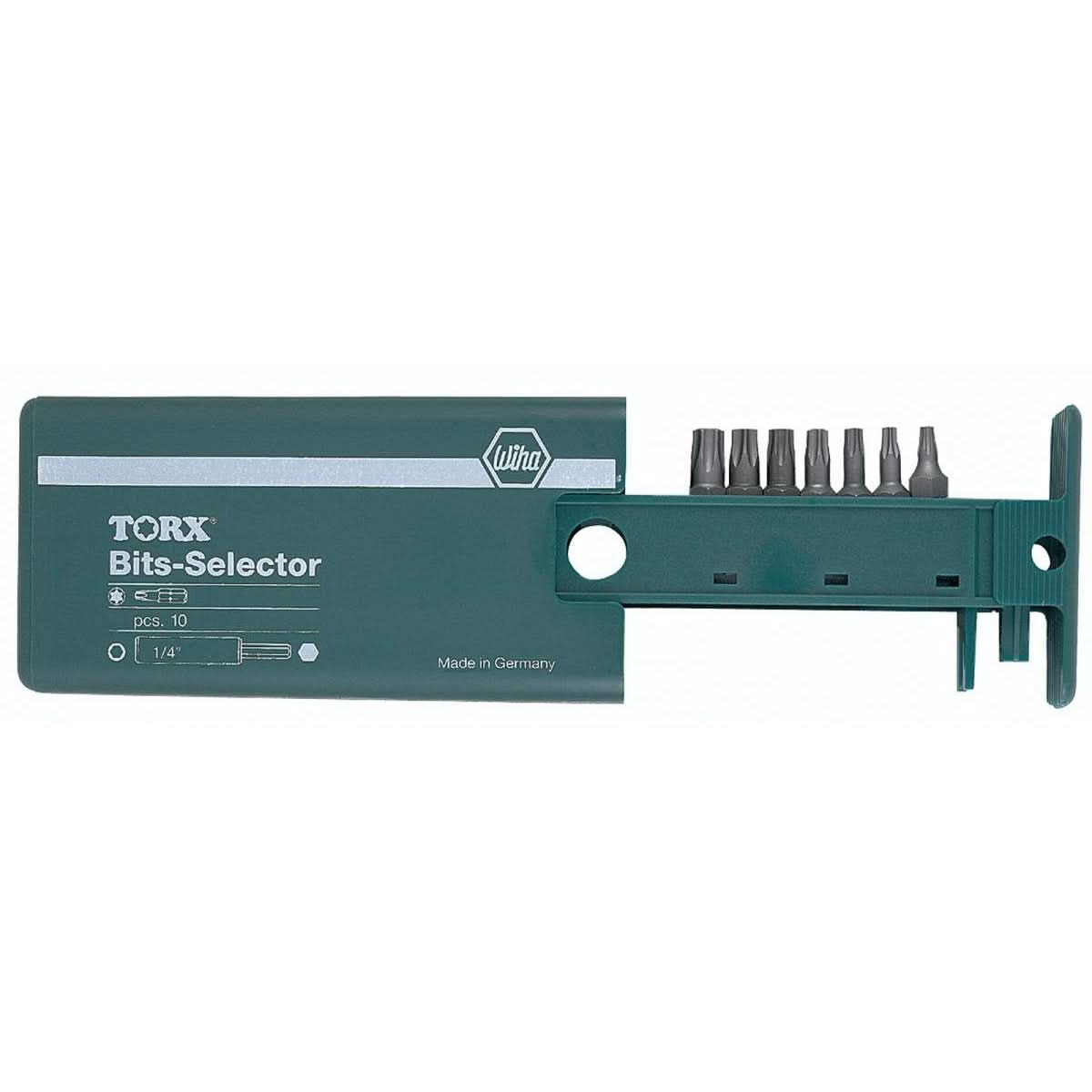 Wiha 70190 Security Torx Bit Selector 7 Piece Set T7s-T25s – Tool Nut