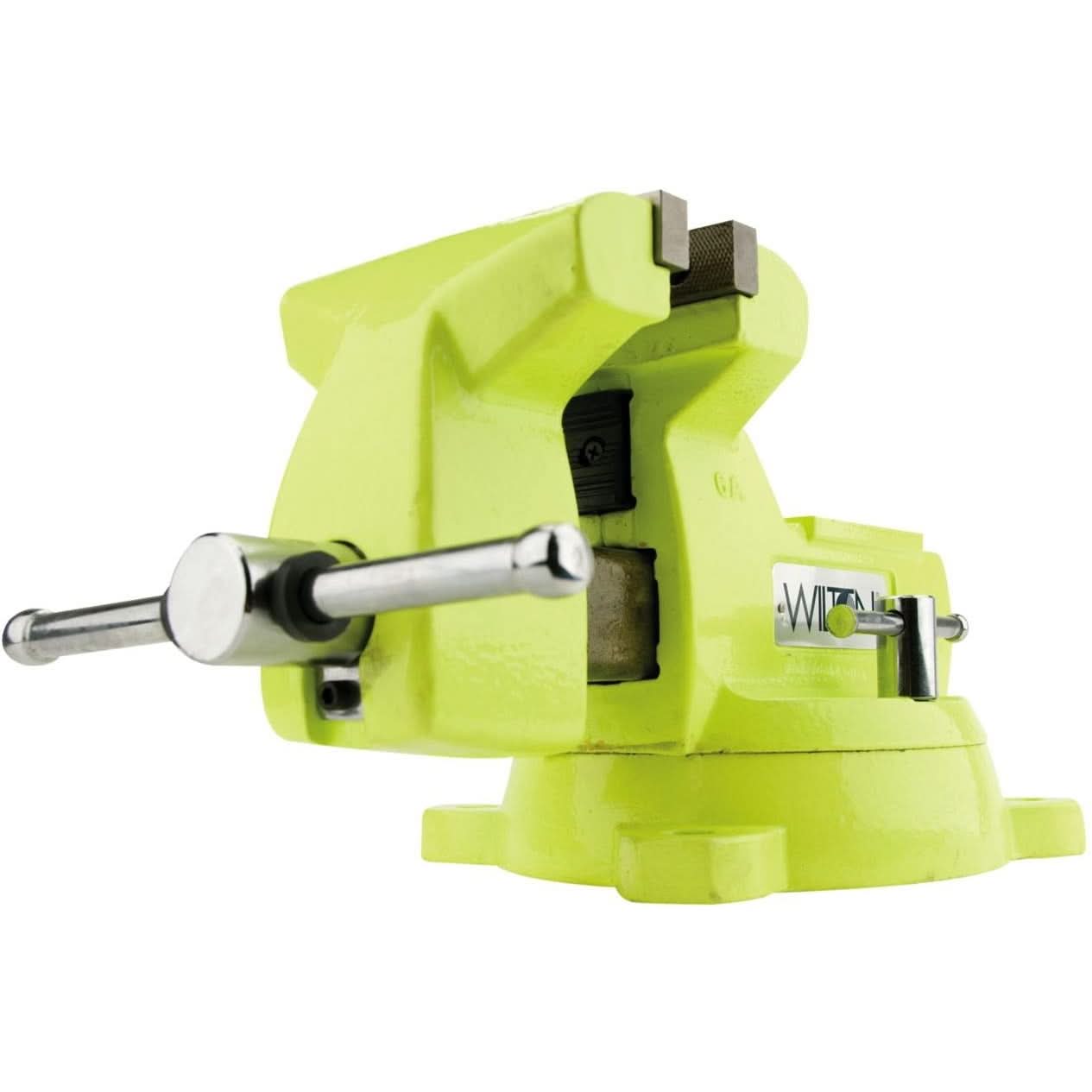 Wilton 63187 1550, High-Visibility Safety 5" Vise with Swivel Base ...